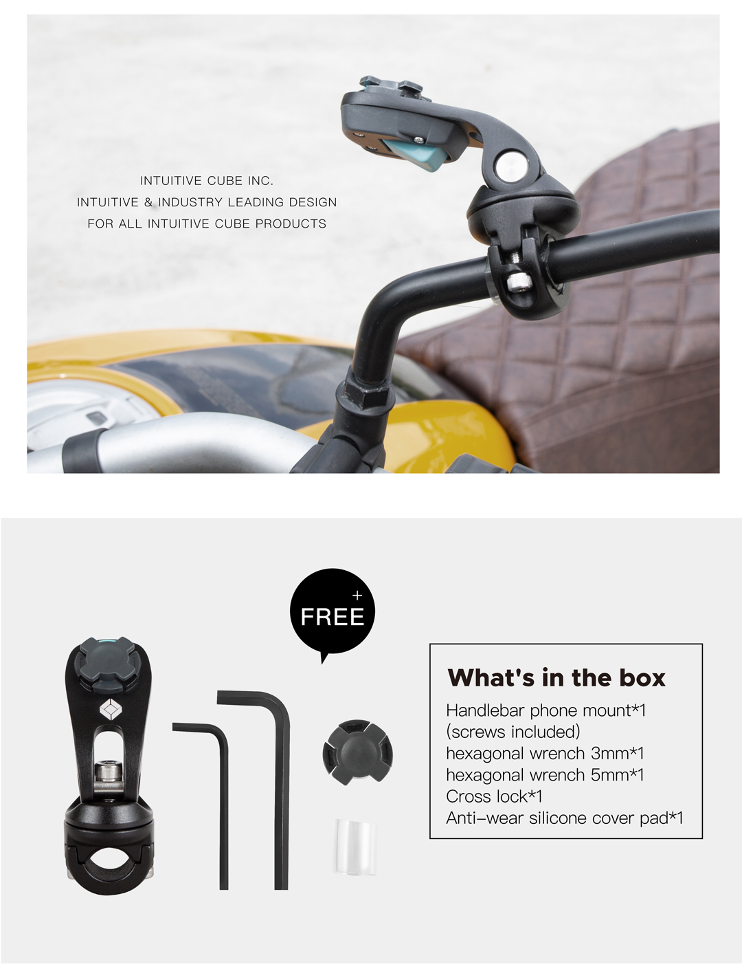 Small Tube Mount A+ mini - Intuitive-Cube